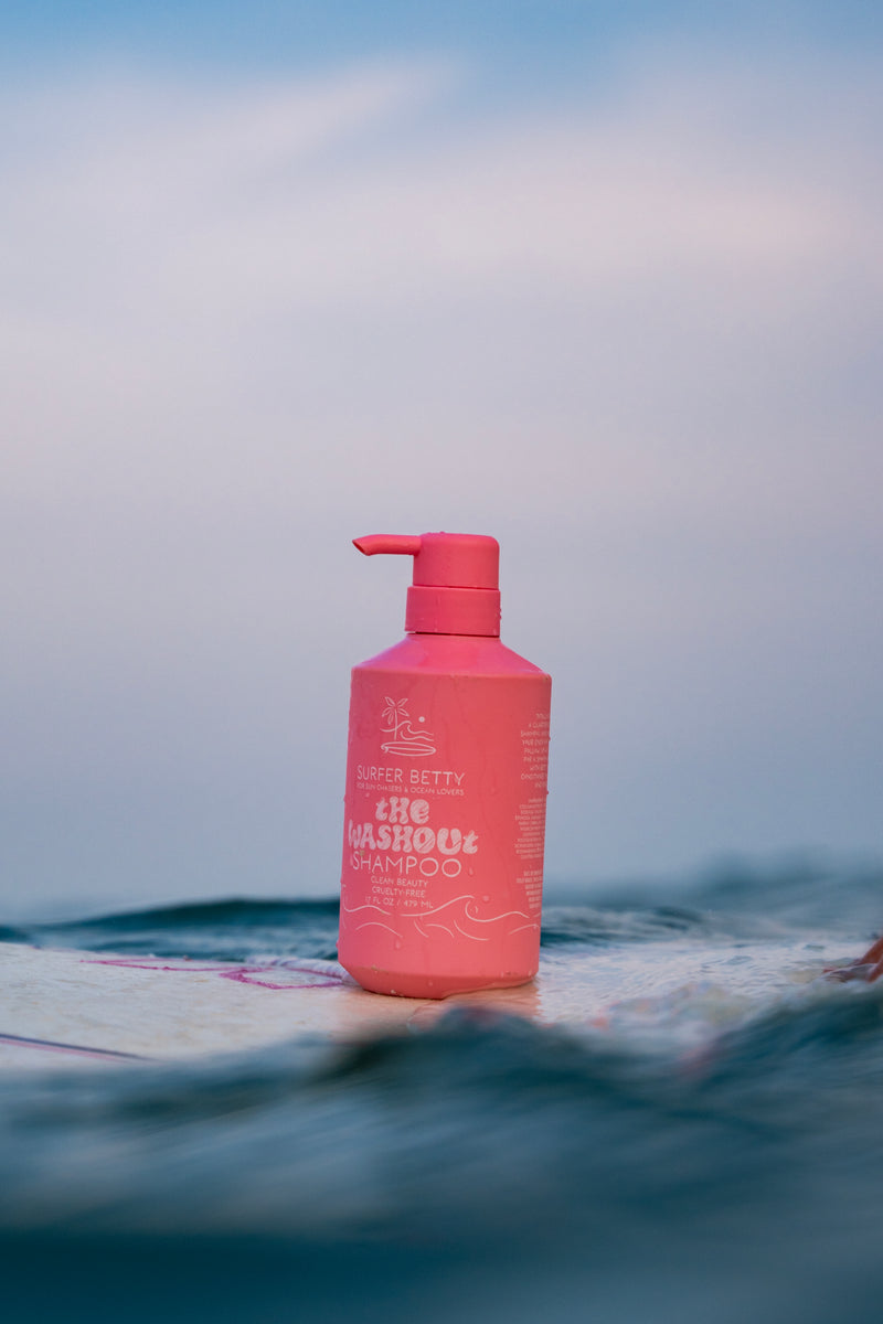 The Washout Shampoo - Hydrating Shampoo for Beach Hair – surferbetty